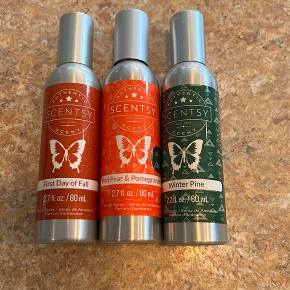 Scentsy | Other | Bundle Scentsy Room Spray Reg 8 Each | Poshmark